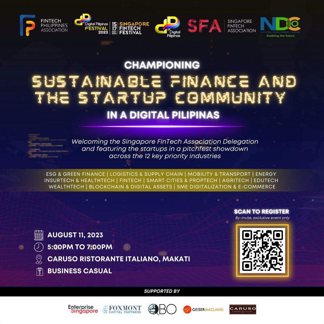 Sustainable Finance and the Startup Community in a Digital Pilipinas ...